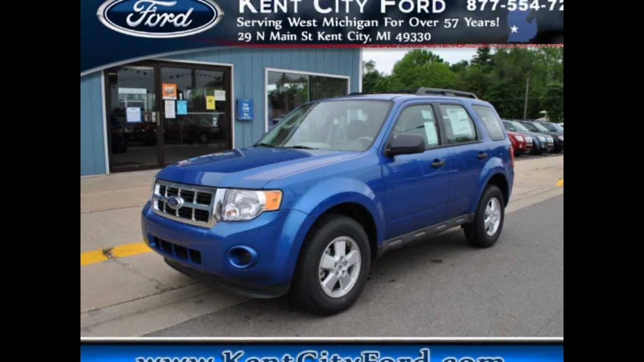 2012 Ford Escape XLS -- Blue Flame Metallic - YouTube