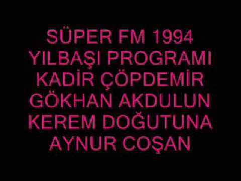 SÜPER FM 1994 YILBAŞI PROGRAMI