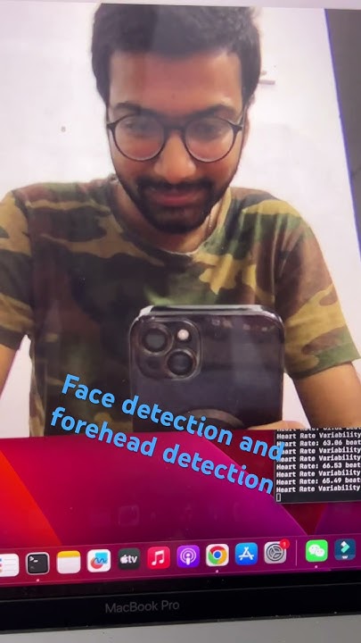 Face detection and forehead detection using opencv python - YouTube