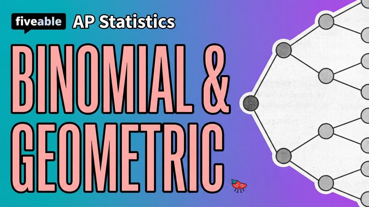 AP Statistics - Binomial & Geometric Distributions - YouTube