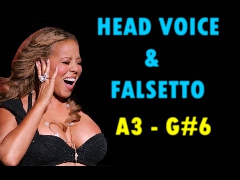 Mariah Carey - Falsetto and Head Voice Range [A3 - F6] - YouTube