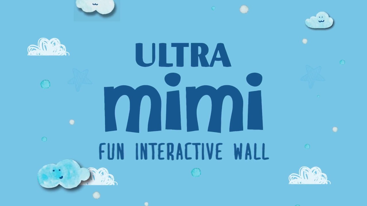 Ultra Mimi - Fun Interactive Wall - YouTube