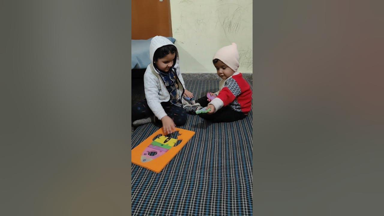 Complete the fish #puzzle#kidslearning #indoorgames - YouTube