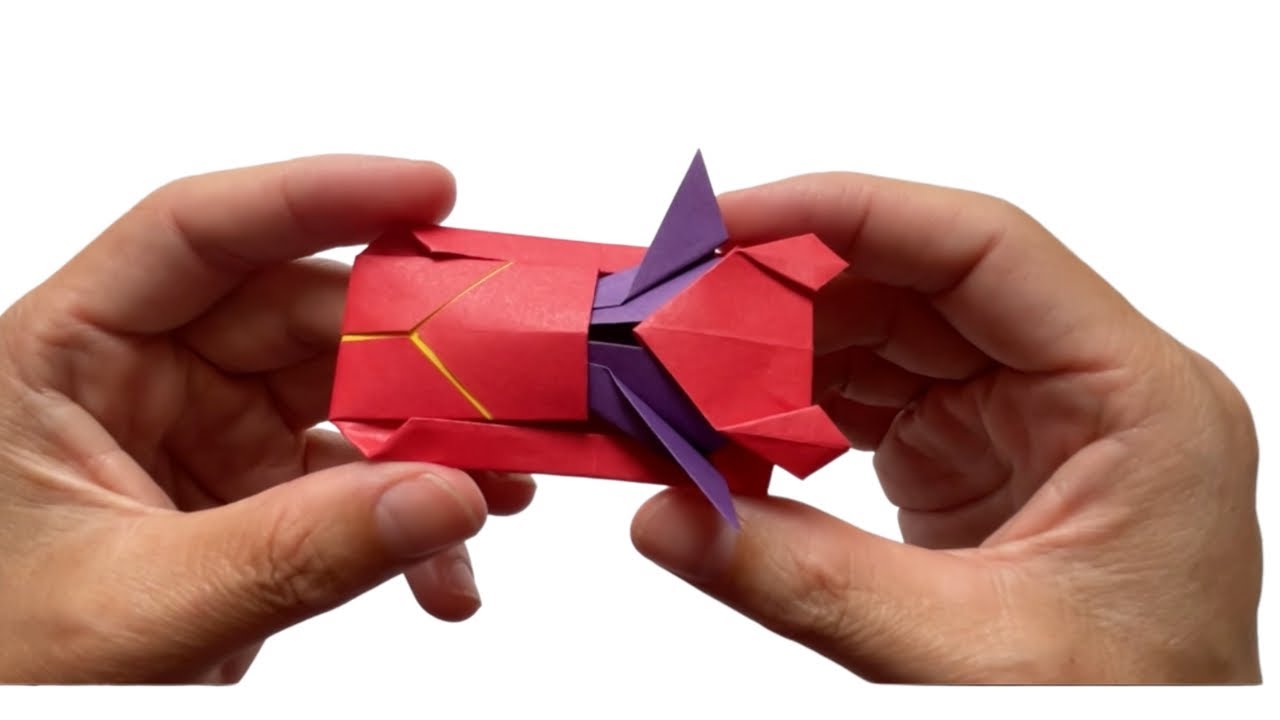 How to make easy paper Racing Car - YouTube