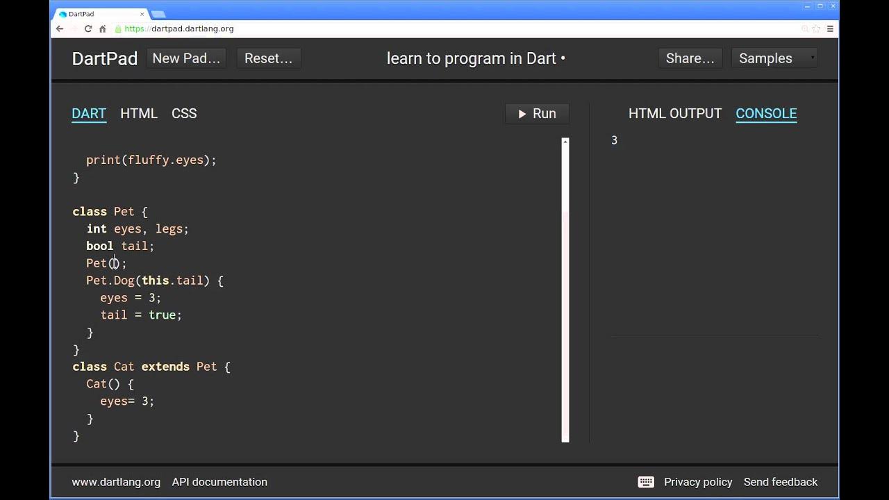 46 Learn to Program in Dart: Named Constructors - YouTube