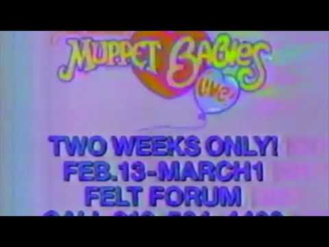 Muppet Babies Live - 1987 Commercial - YouTube