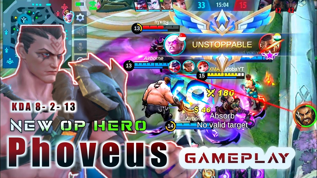 New Hero Phoveus Is 100% Unkillable Meta | Phoveus Best Build And ...