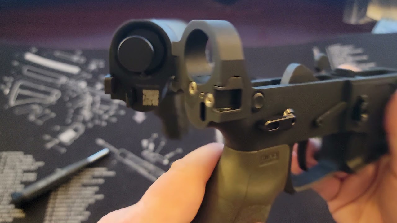 17 Design & Manufacturing Folding Stock Lower Assembly - YouTube