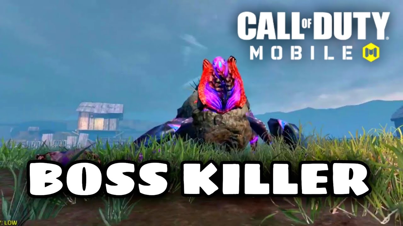 The HIGH DAMAGE Best Gun for Zombies Boss in CODM - YouTube