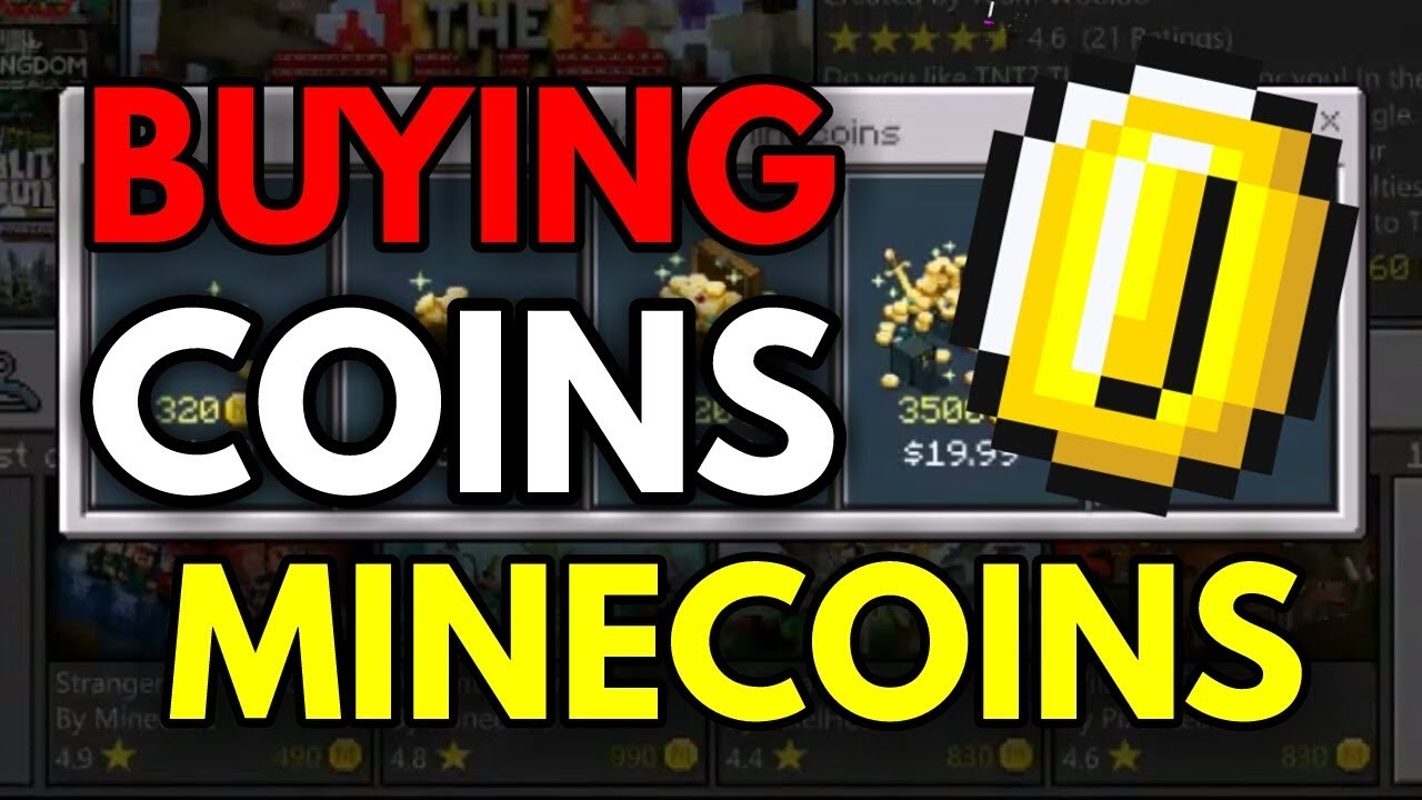 Buying Coins on Minecraft. - YouTube