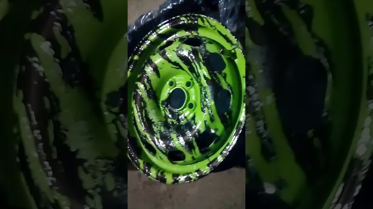 Roda de ferro personalizada - YouTube