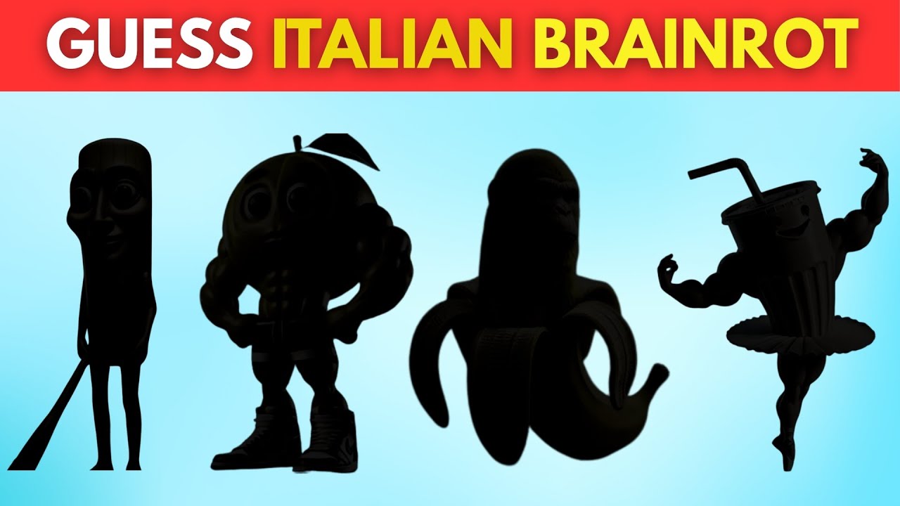 Guess the ITALIAN BRAINROT by SHADOWS ! 🇮🇹🕶️ |Italian Brainrot Meme ...