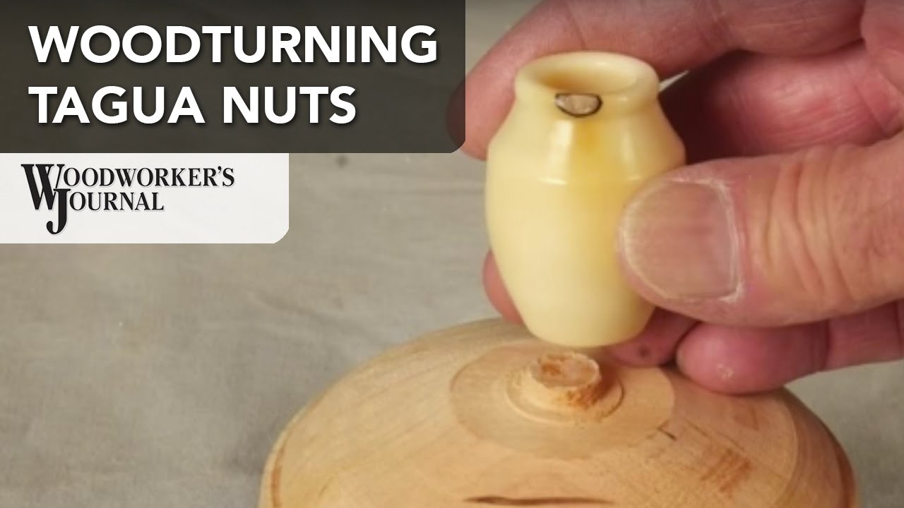 Woodturning with Tagua Nuts - YouTube