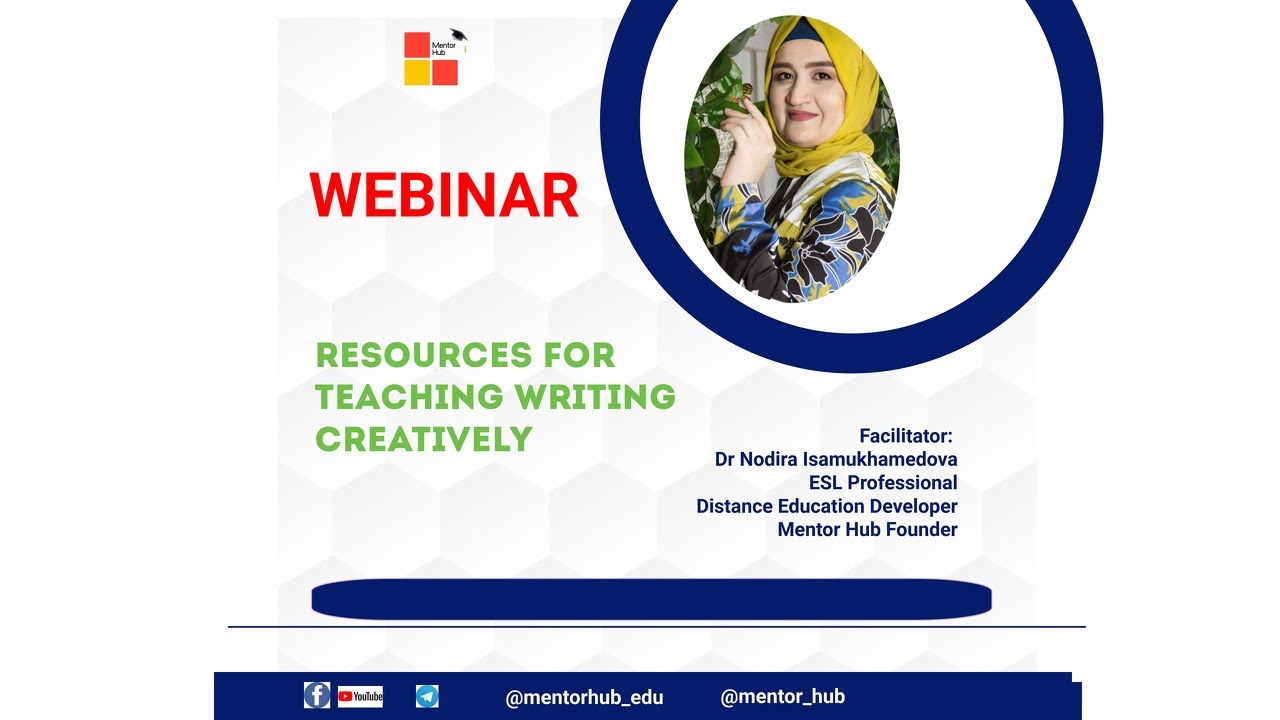 Teaching writing creatively using online resources - YouTube