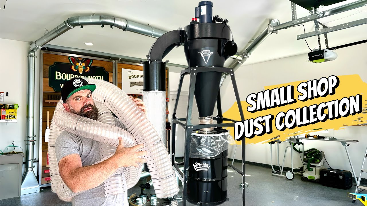 Making a Huge Upgrade || Small Shop Dust Extraction - YouTube