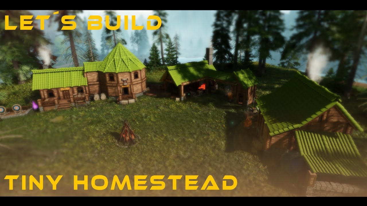 Ark Survival Ascended Tiny Homestead /Ark Workshop/ Ark Modded Build on ...