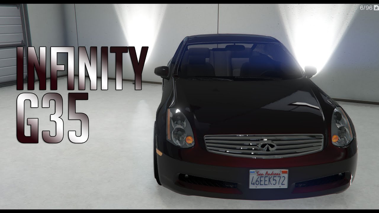 GTA V Infiniti G35 MOD - YouTube