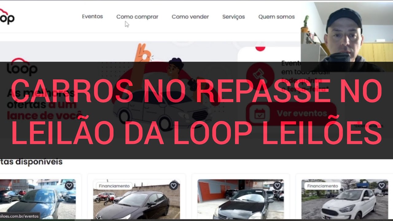 CARROS QUE FICARAM NO REPASSE NO LEILÃO DA LOOP LEILÕES - YouTube