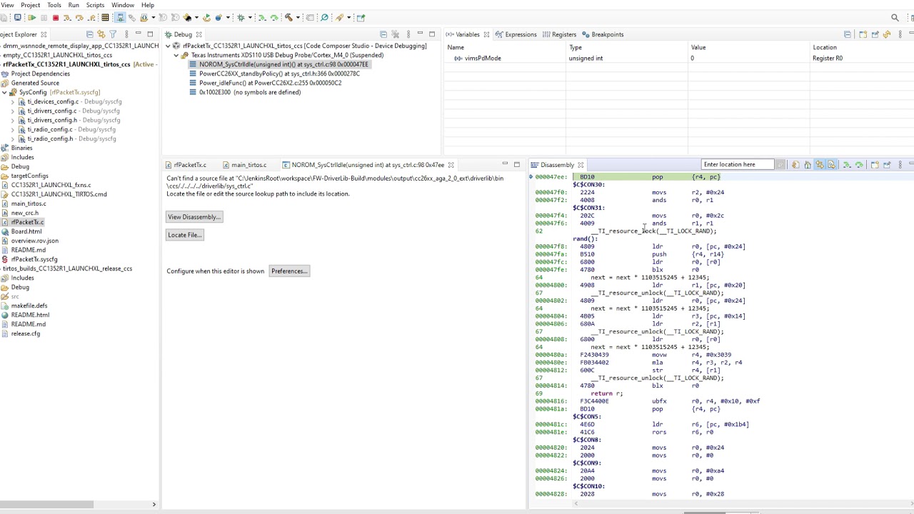 cc1352 Code Composer Studio 2020 04 27 13 46 31 - YouTube