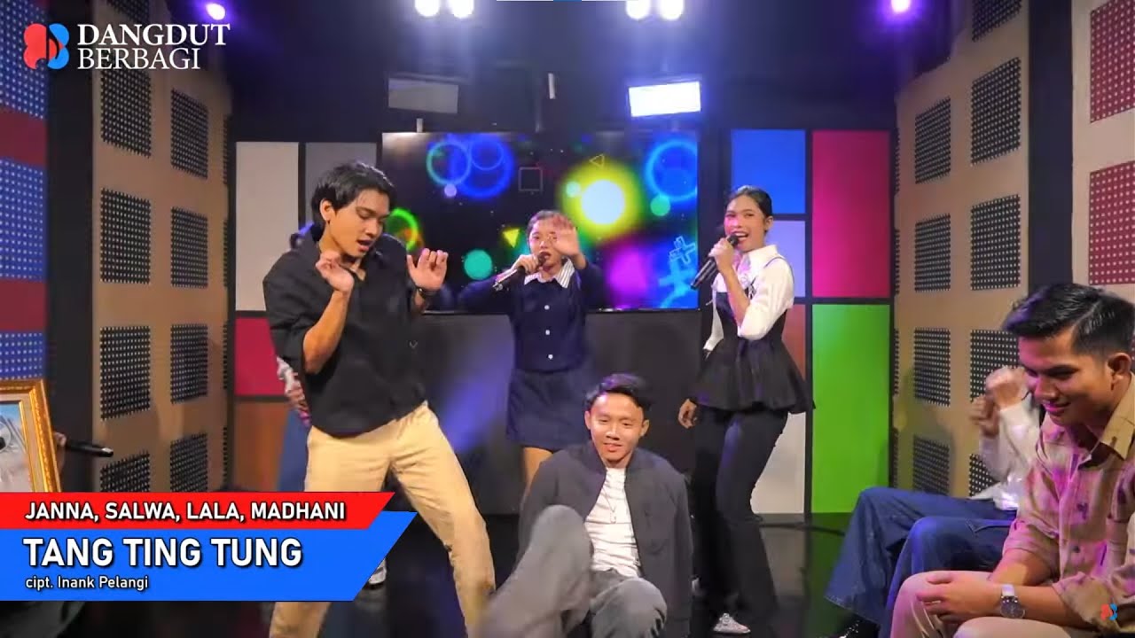 Janna, Lala, Salwa, Madhani - Tang Ting Tung | Dangdut Berbagi 27 ...