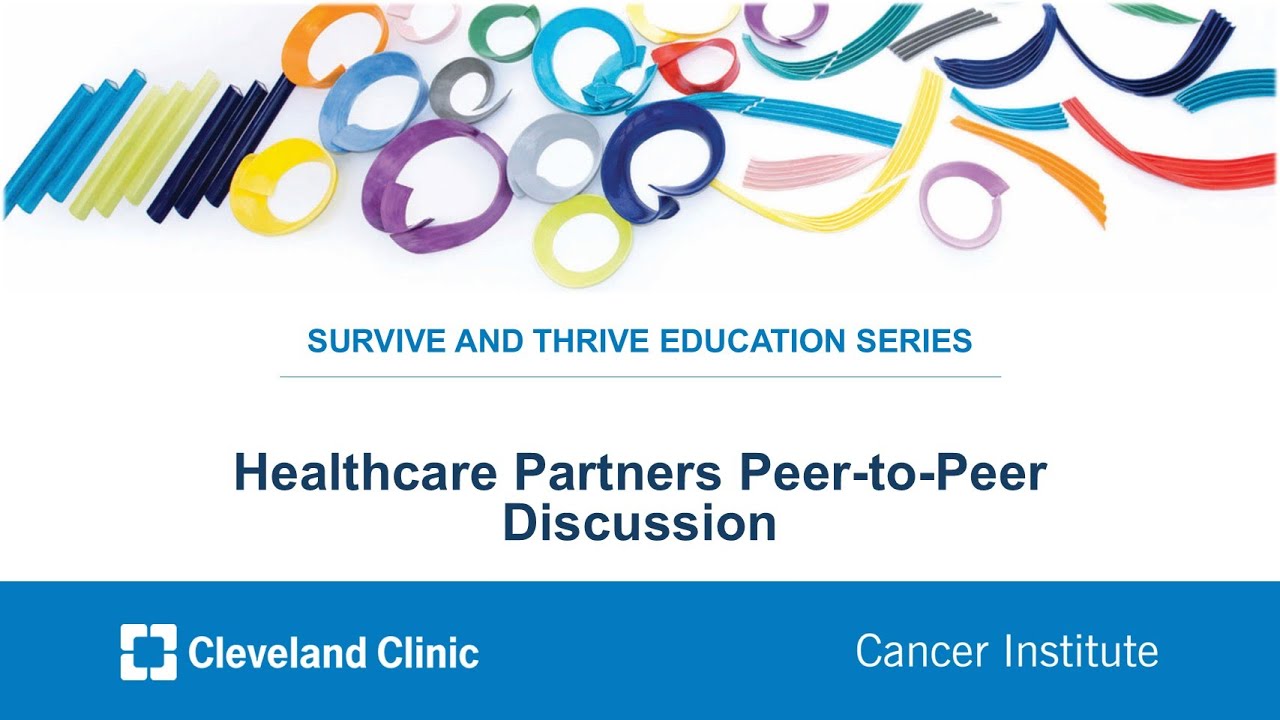 Healthcare Partners Peer-to-Peer Discussion - YouTube