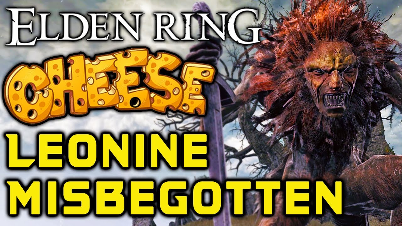 ELDEN RING BOSS GUIDES: How To Cheese Leonine Misbegotten! - YouTube