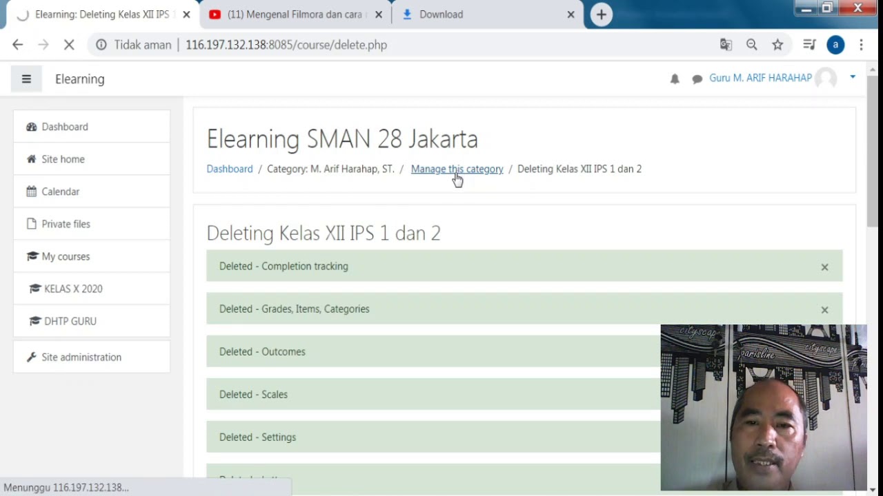 Mengenal Elearning 28 SMAN 28 Jakarta - YouTube