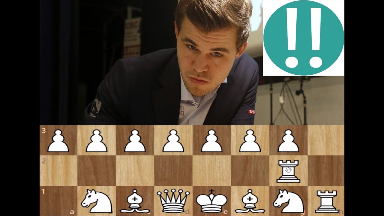 How to ROOK LIFT on MOVE 2 like Magnus Carlsen in the Queen's Rook ...