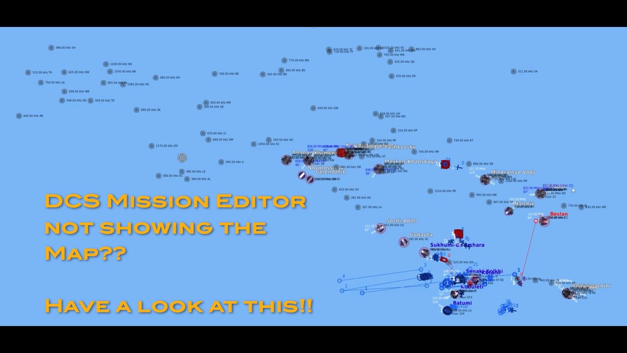 Obsolete After Update: DCS | Mission Editor not showing the Map ...