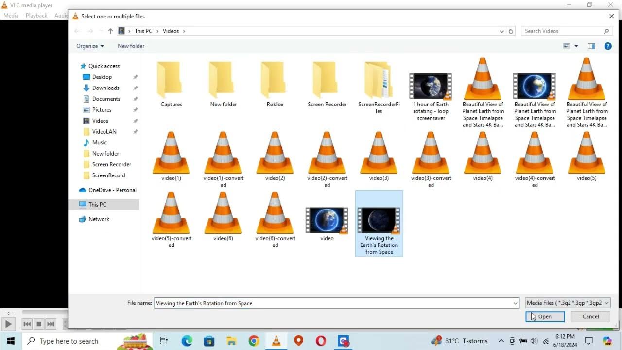 Merge Multiple Video Files Using VLC Media Player - YouTube