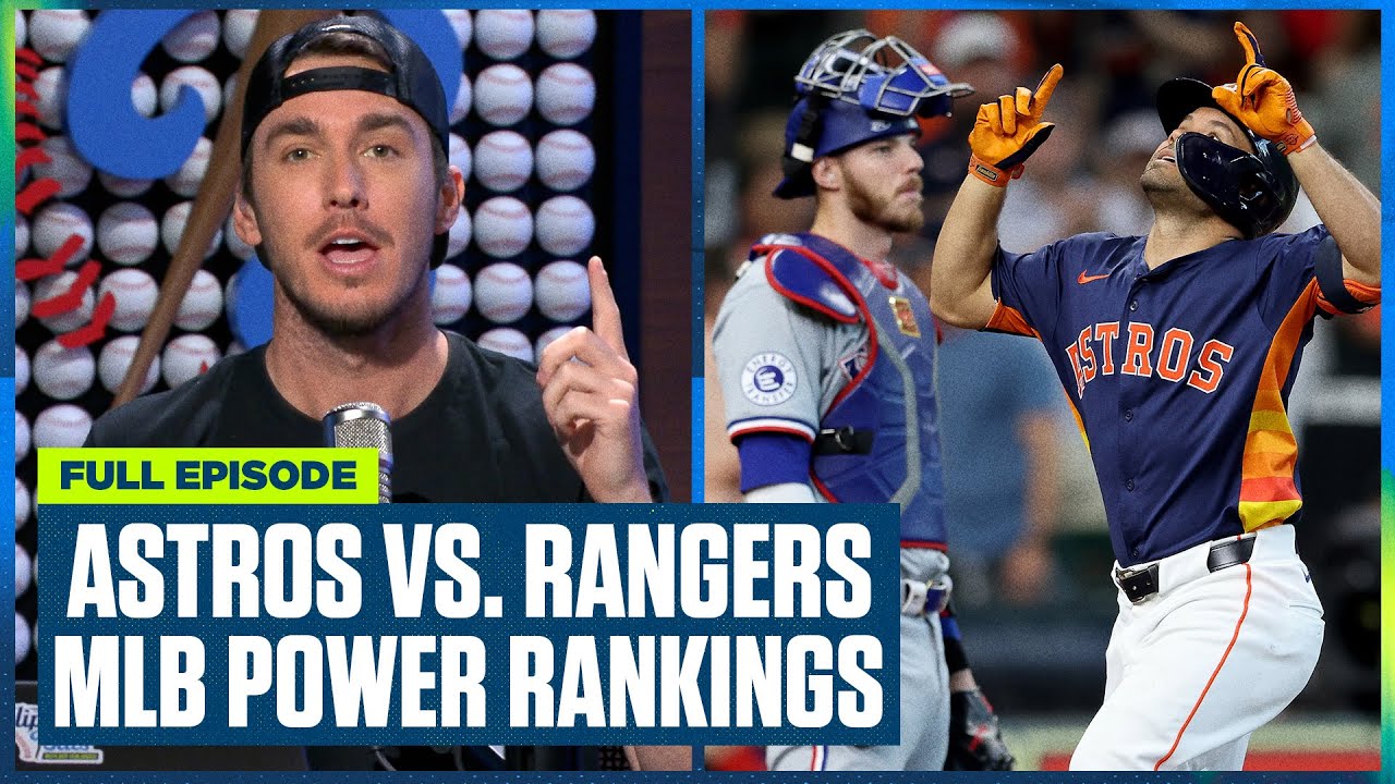 Houston Astros & Texas Rangers' rivalry, new No. 1 team for MLB Power ...