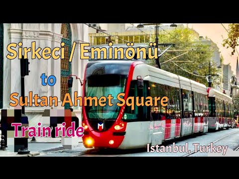 Tram ride to Sultan Ahmet Square #tram  #istanbul  #istanbultrip #turkey