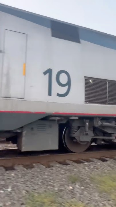 Amtrak 19 with P42DC 19 trailing #amtrak #trains #p42dc - YouTube