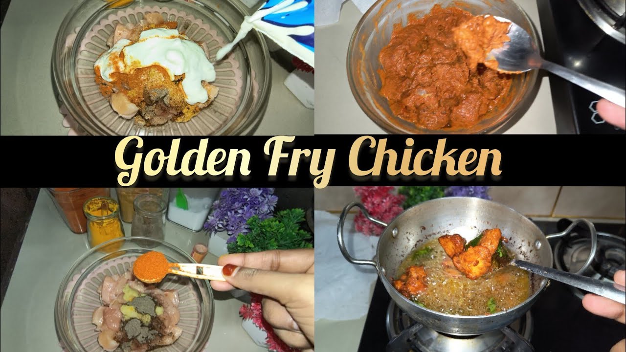 Golden Fry Chicken | Chicken Fry | Simple and Easy to Make | Full Video ...