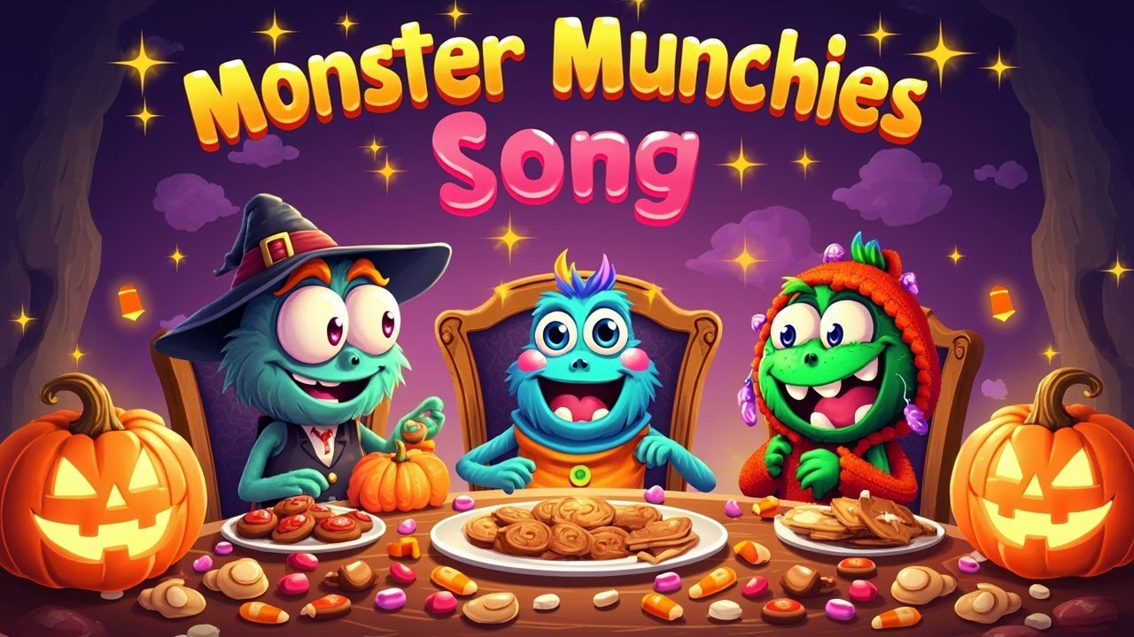 Monster Munchies | Fun Halloween Song for Kids - YouTube