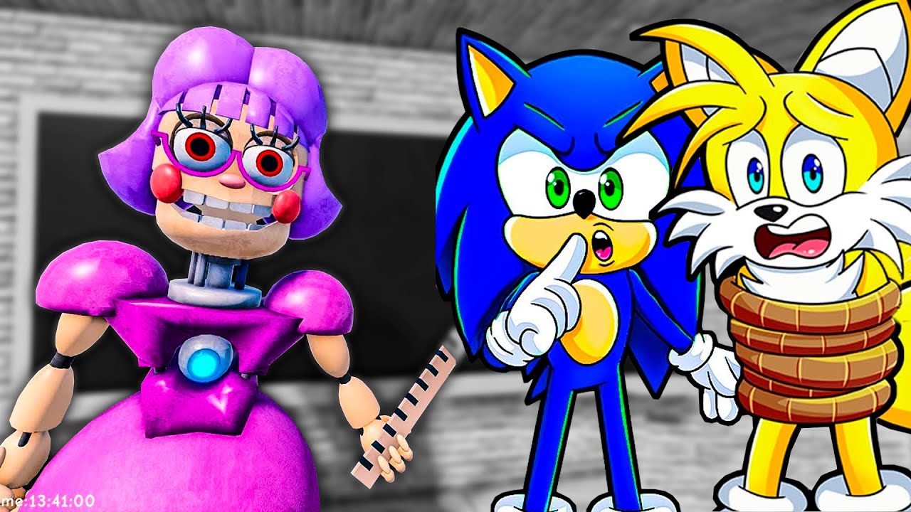 Sonic & Tails Escape Miss Ani-Tron's Detention in Roblox! - YouTube