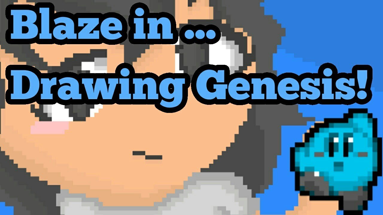 Drawing My Character: Genesis In Pixel Art! - YouTube