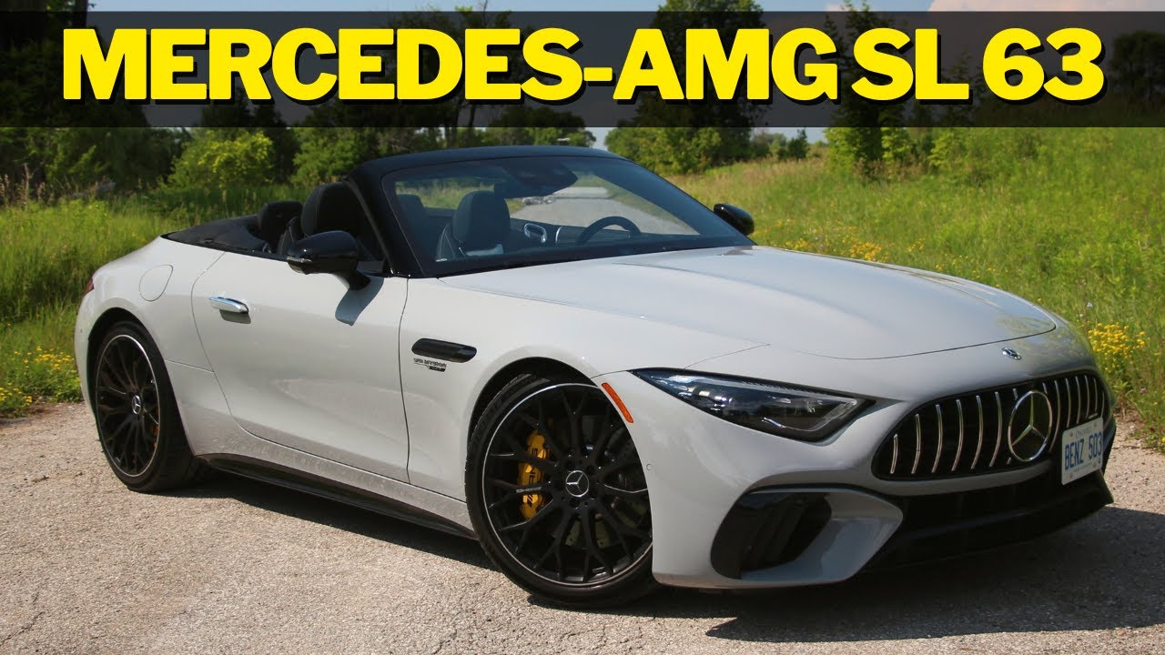 2023 Mercedes-AMG SL 63: The Fusion of High-Tech and Driving ...
