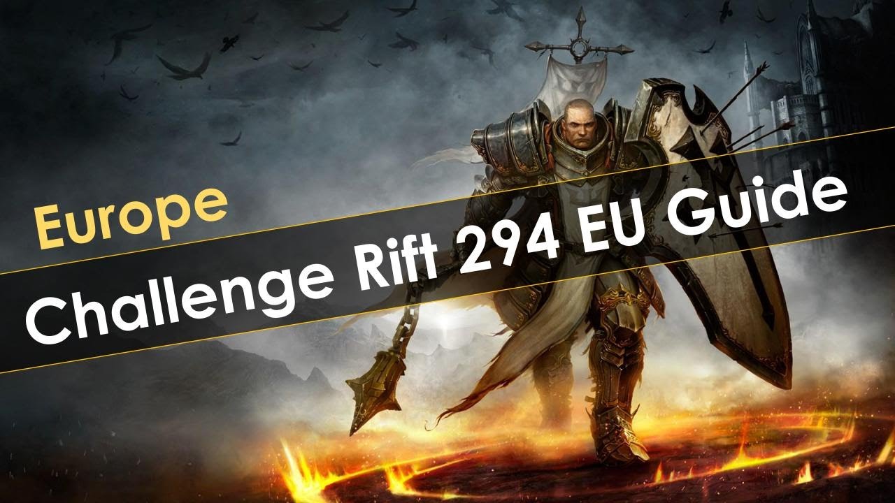 Diablo 3 Challenge Rift 294 EU Guide - YouTube