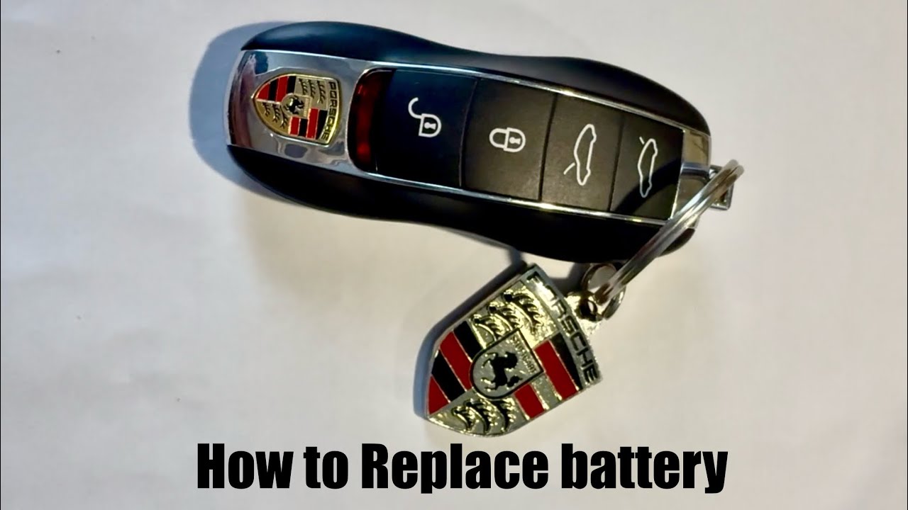 Change Porsche Key Battery