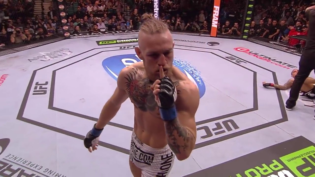 dustin poirier vs conor mcGregor fullfight /knockout - YouTube