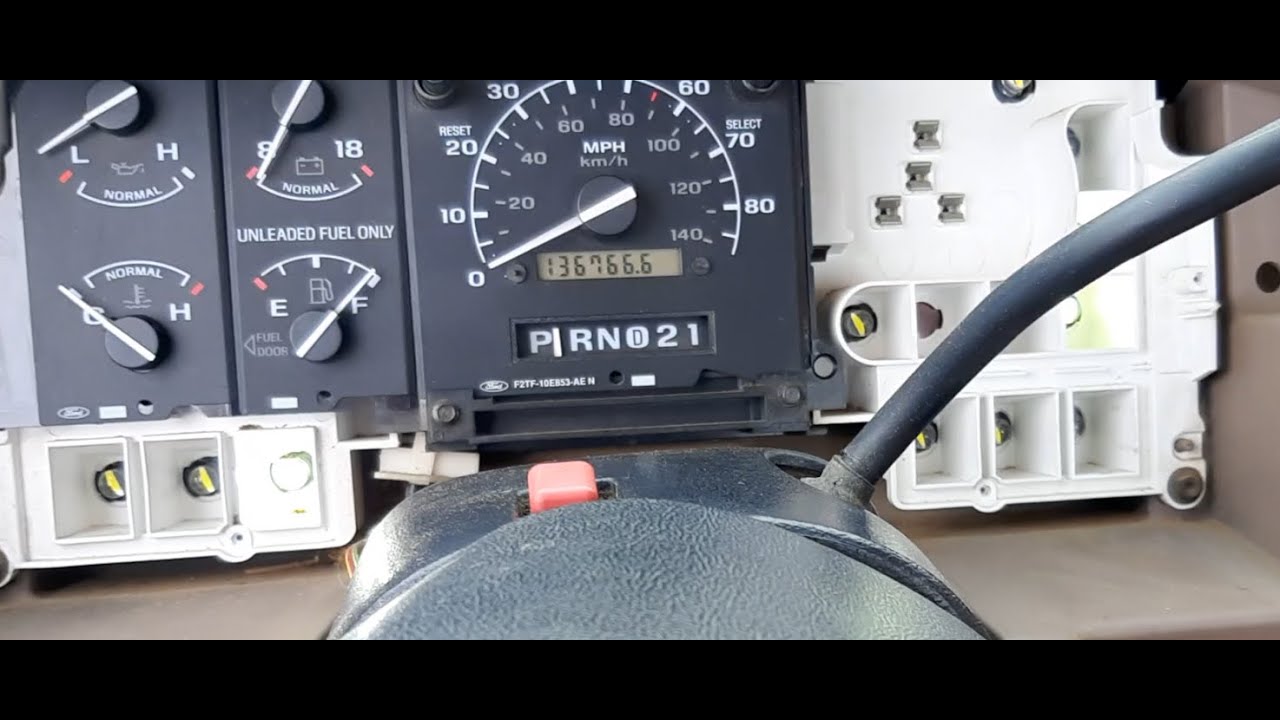 OBS Ford LED Dashboard Lights Test and Installation Tips - YouTube