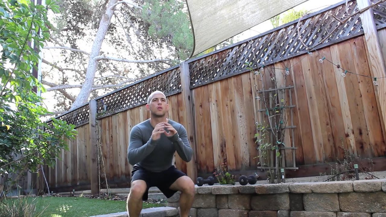 Squat Pulse Jumps - YouTube