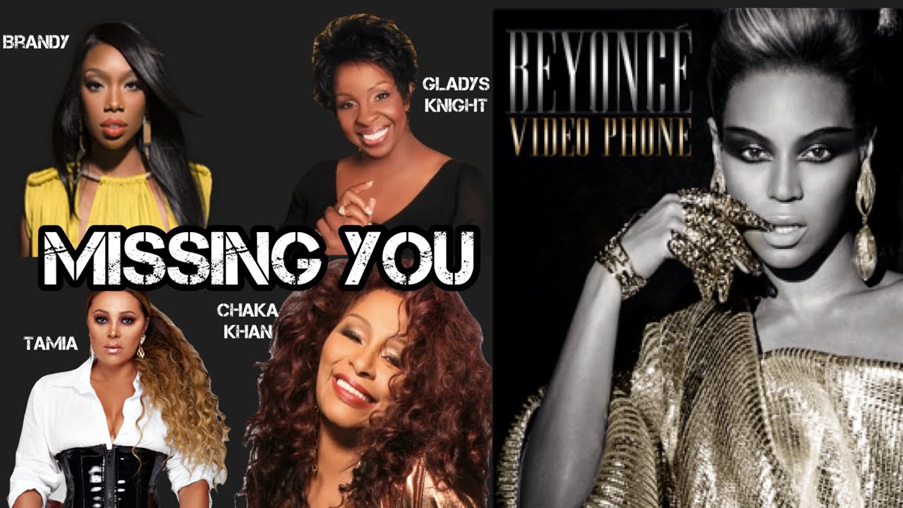 DJ Martian 👽- Missing You x Video Phone feat @brandy @chakakhan @Tamia ...