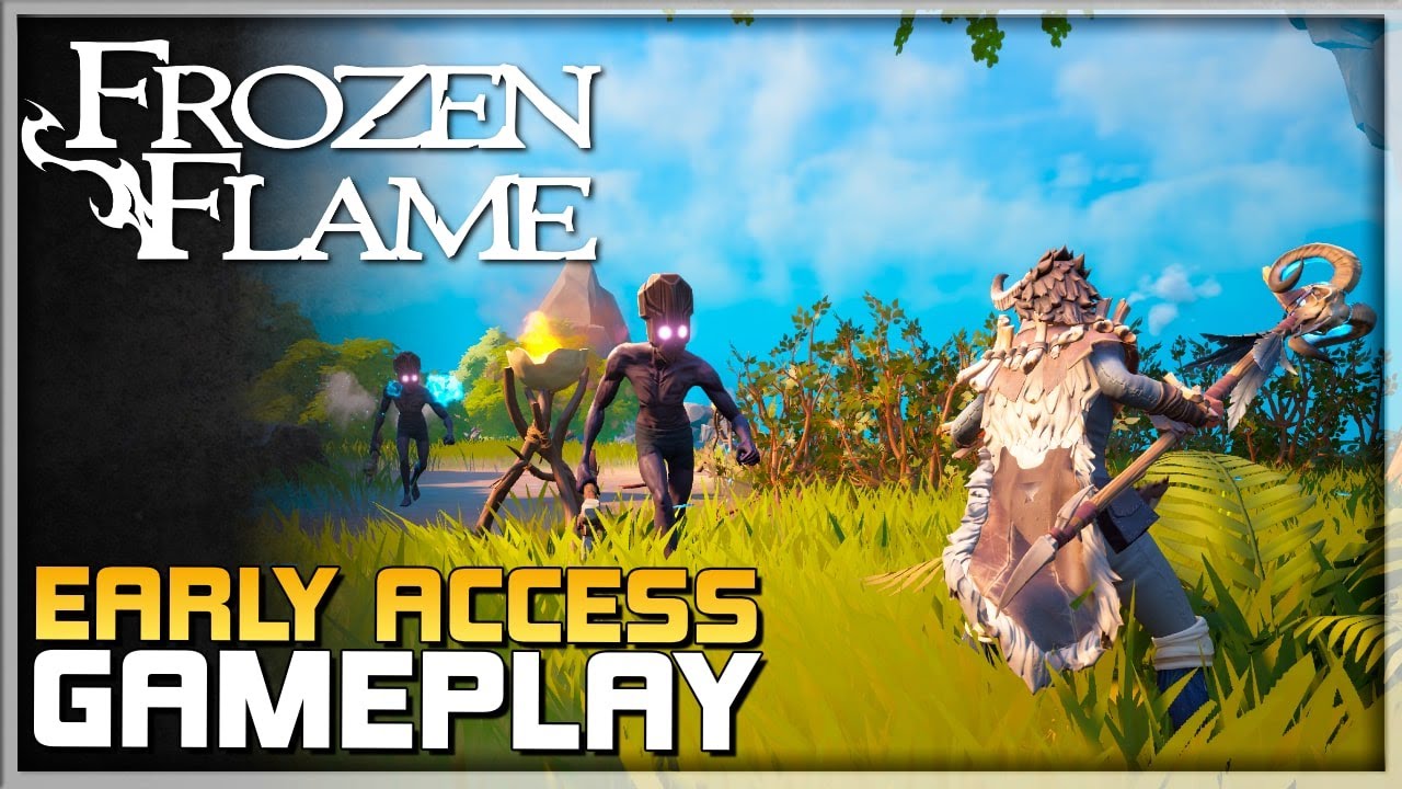FROZEN FLAME Gameplay Open World Survival Adventure - PC Early Access No Commentary - YouTube