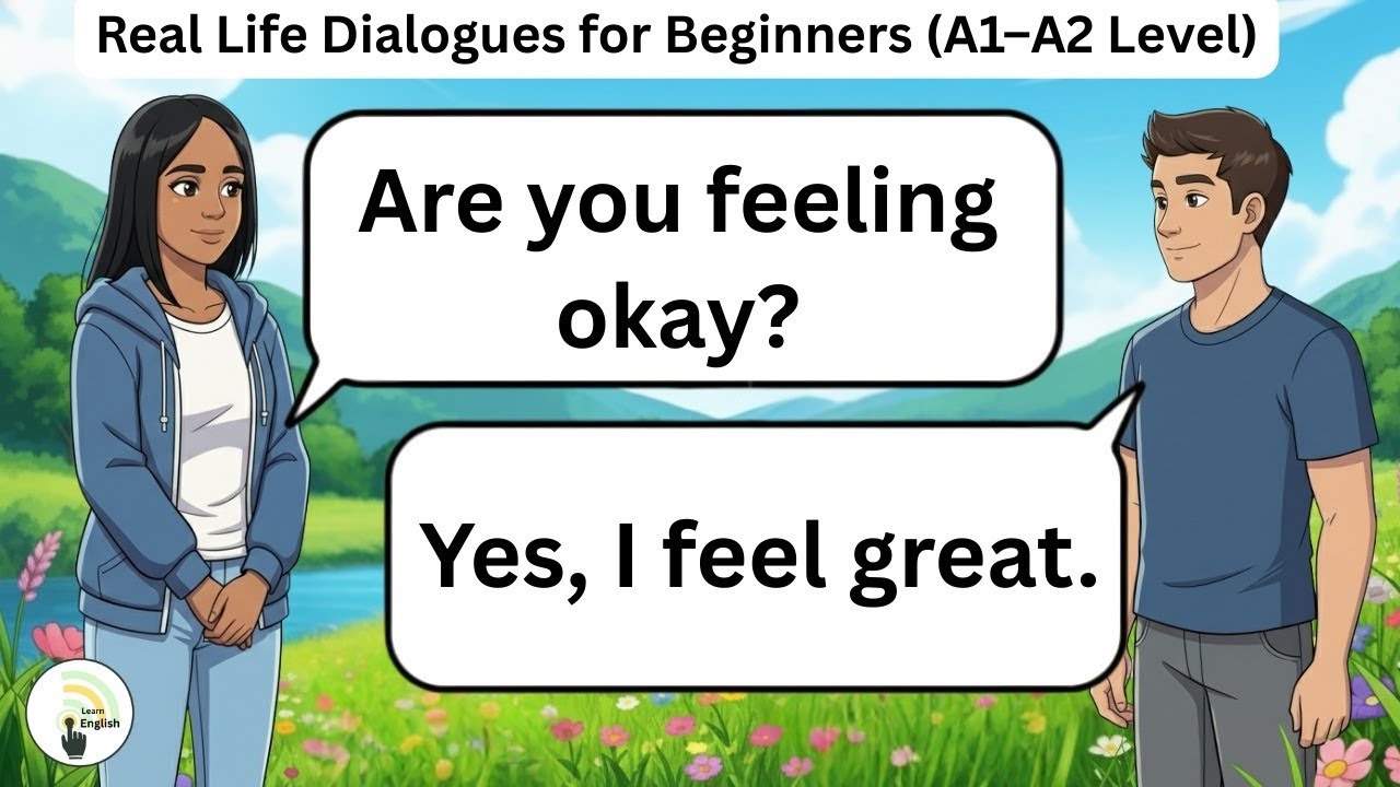 Easy English Listening & Speaking Practice | Real Life Dialogues for ...