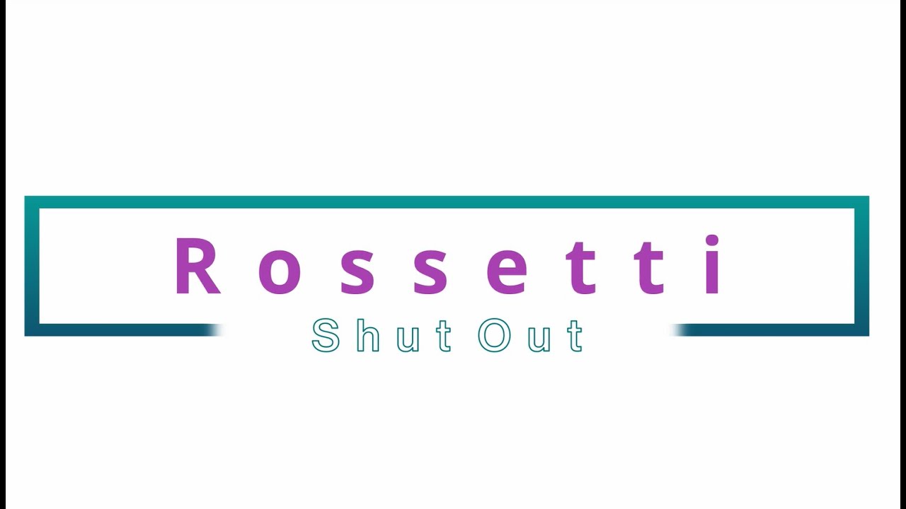'Shut Out' by Christina Rossetti - YouTube