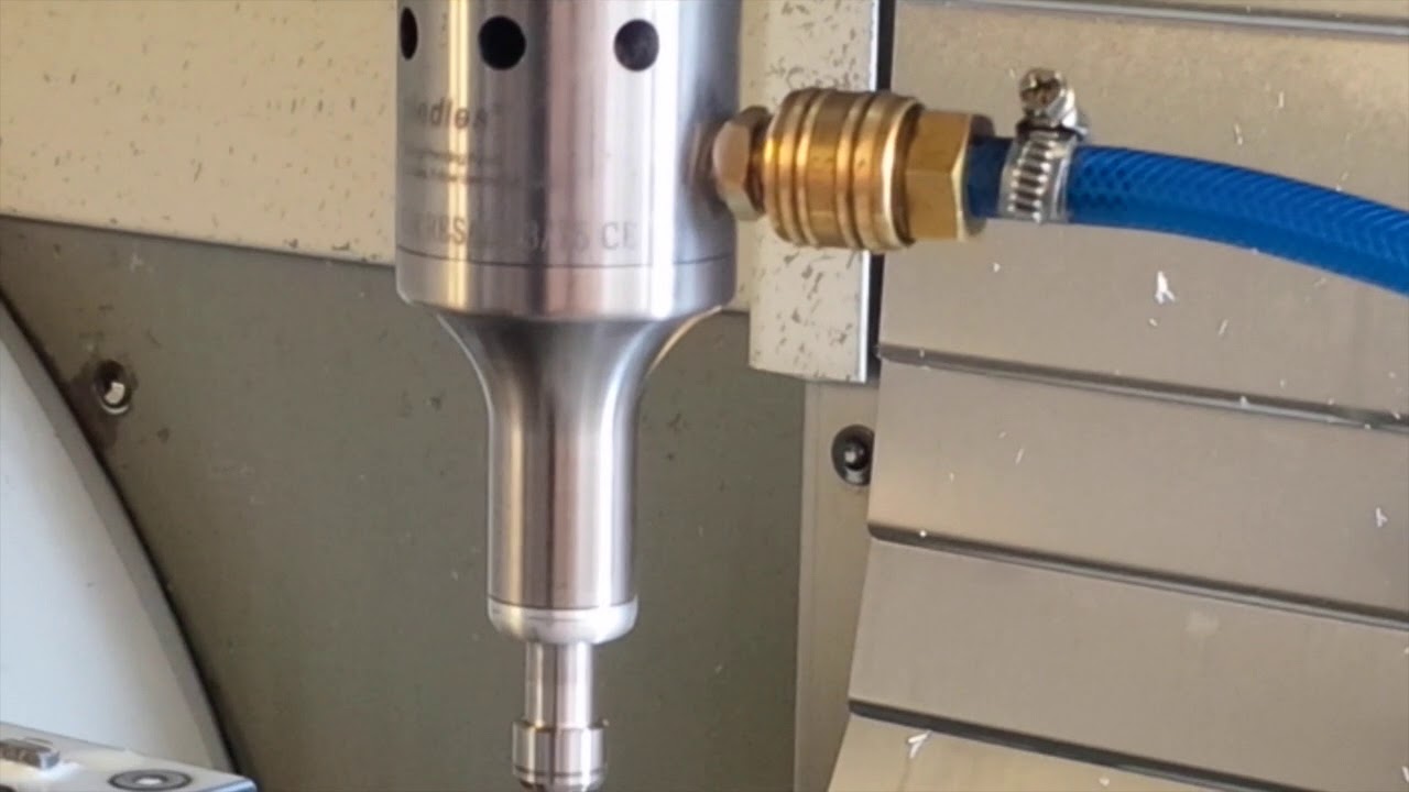 DMG MORI DMU 80 T :: Air Turbine Spindles - YouTube