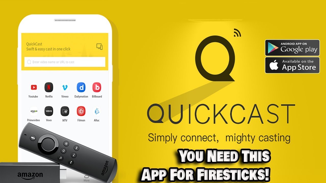 Must Have App For Firesticks! (QuickCast) - YouTube