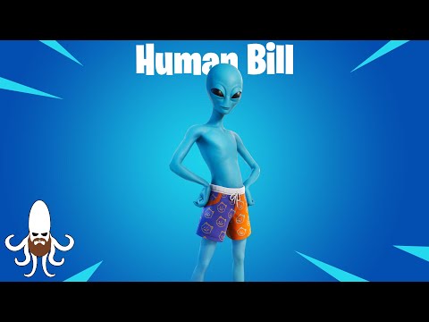 Human Bill - Skin Review & Gameplay - Fortnite - YouTube